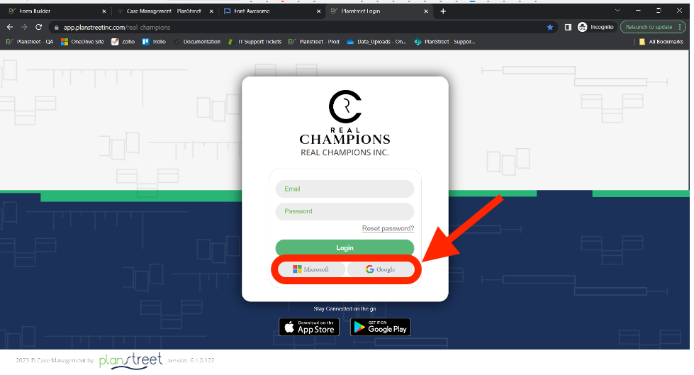 How to use Single Sign-On (SSO)? – PlanStreet Support Services