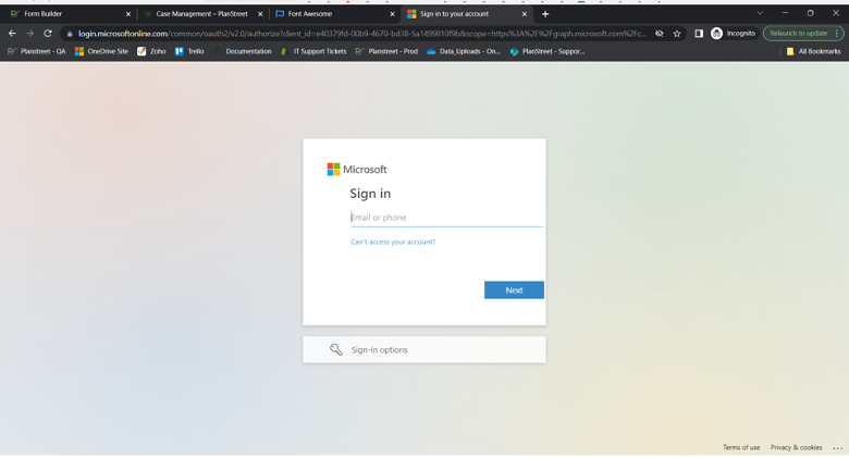 How to use Single Sign-On (SSO) – PlanStreet Support Services