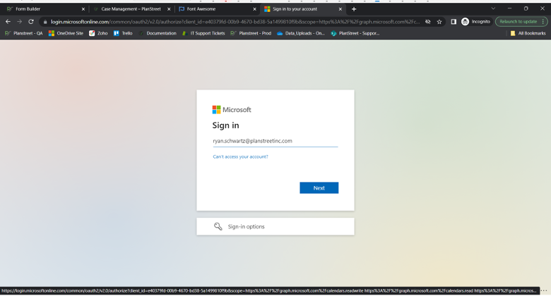 How to use Single Sign-On (SSO) – PlanStreet Support Services