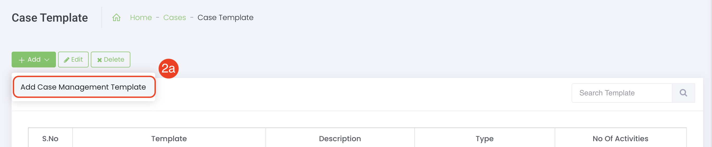 How to Create a New Case Template – PlanStreet