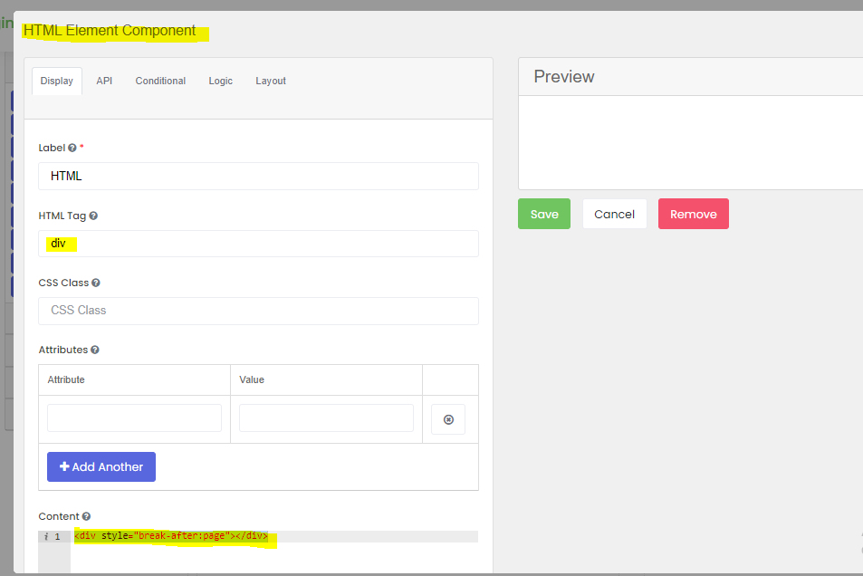How Do I Force A Page Break When Printing A Form PlanStreet