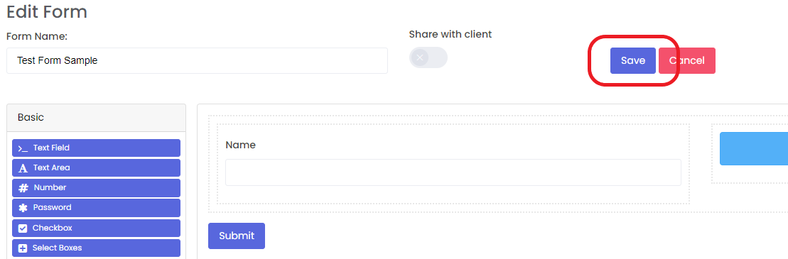 How to Create a Form – PlanStreet